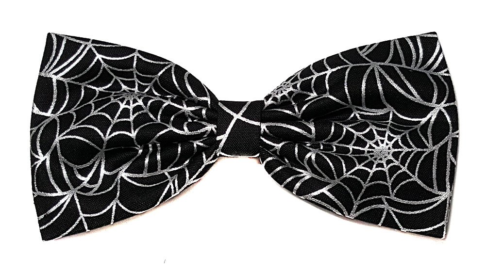 Amazon.com : Halloween Hair Bow Collection (Barrette, Metallic Spider ...
