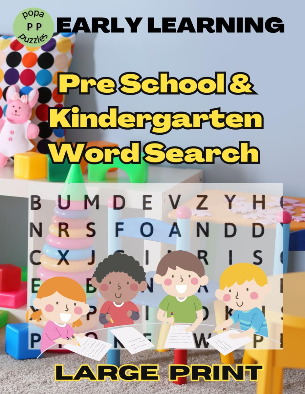 Pre School and Kindergarten Word Search Puzzle book for kids.: For pre ...