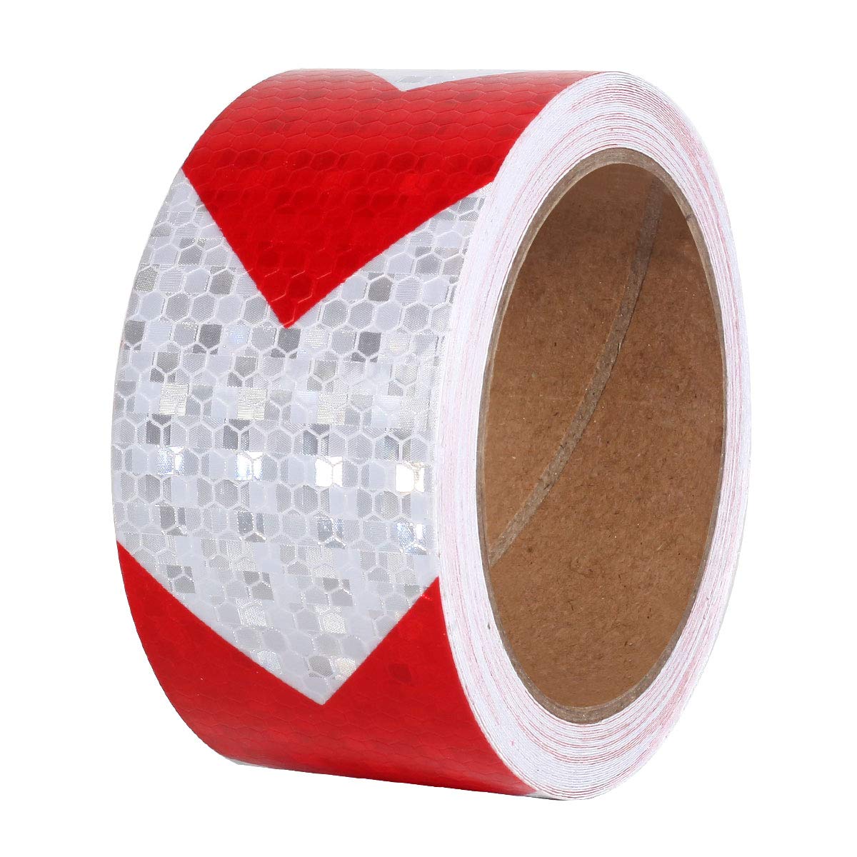 Snapklik.com : AISEY Reflective Safety Tape White & Red Waterproof High ...