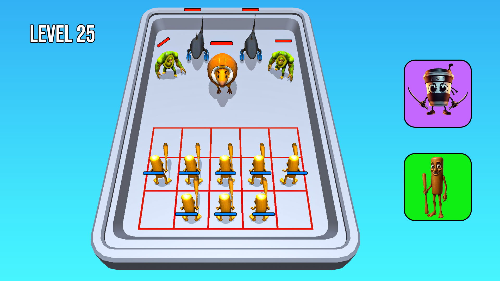 Merge Brainrot Battle Master: Monster Squad Fusion Fight War Strategy ...