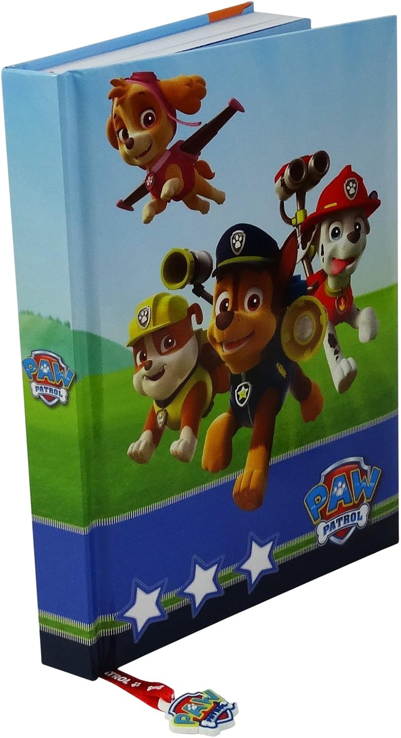Paw Patrol Diary Agenda Student Planner 12 Months Blue : Amazon.ca ...