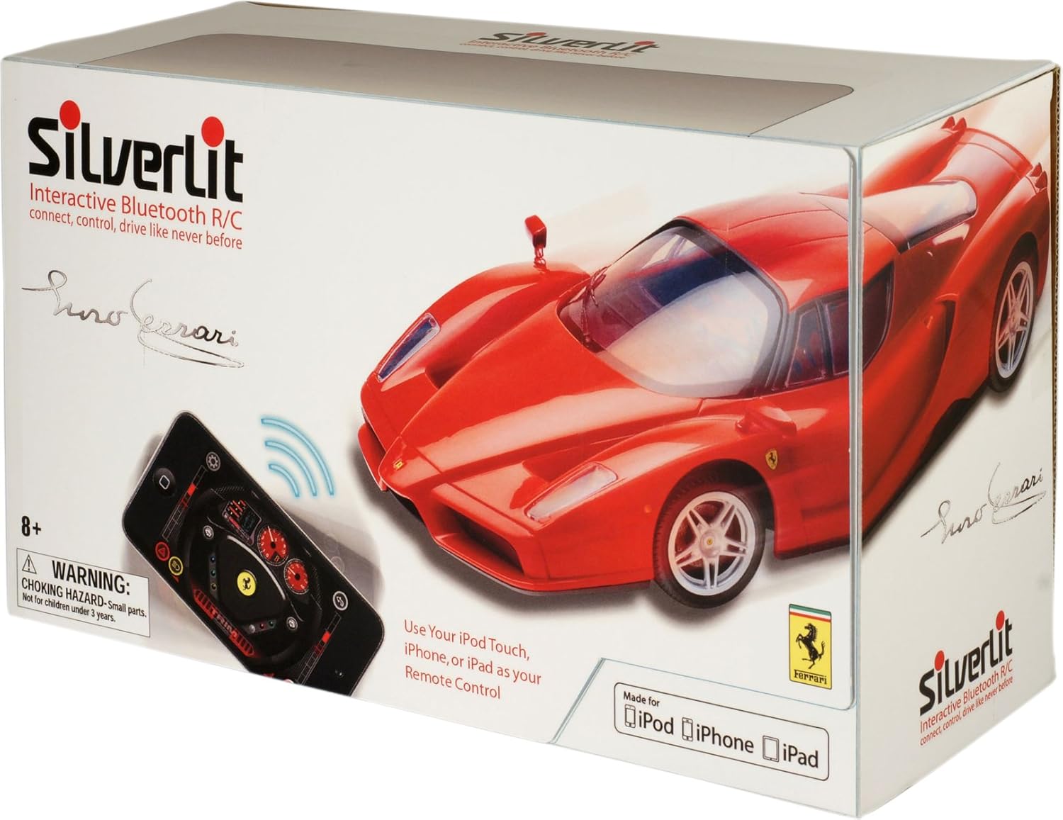Amazon | Silverlit Interactive Bluetooth Remote Control Enzo Ferrari ...