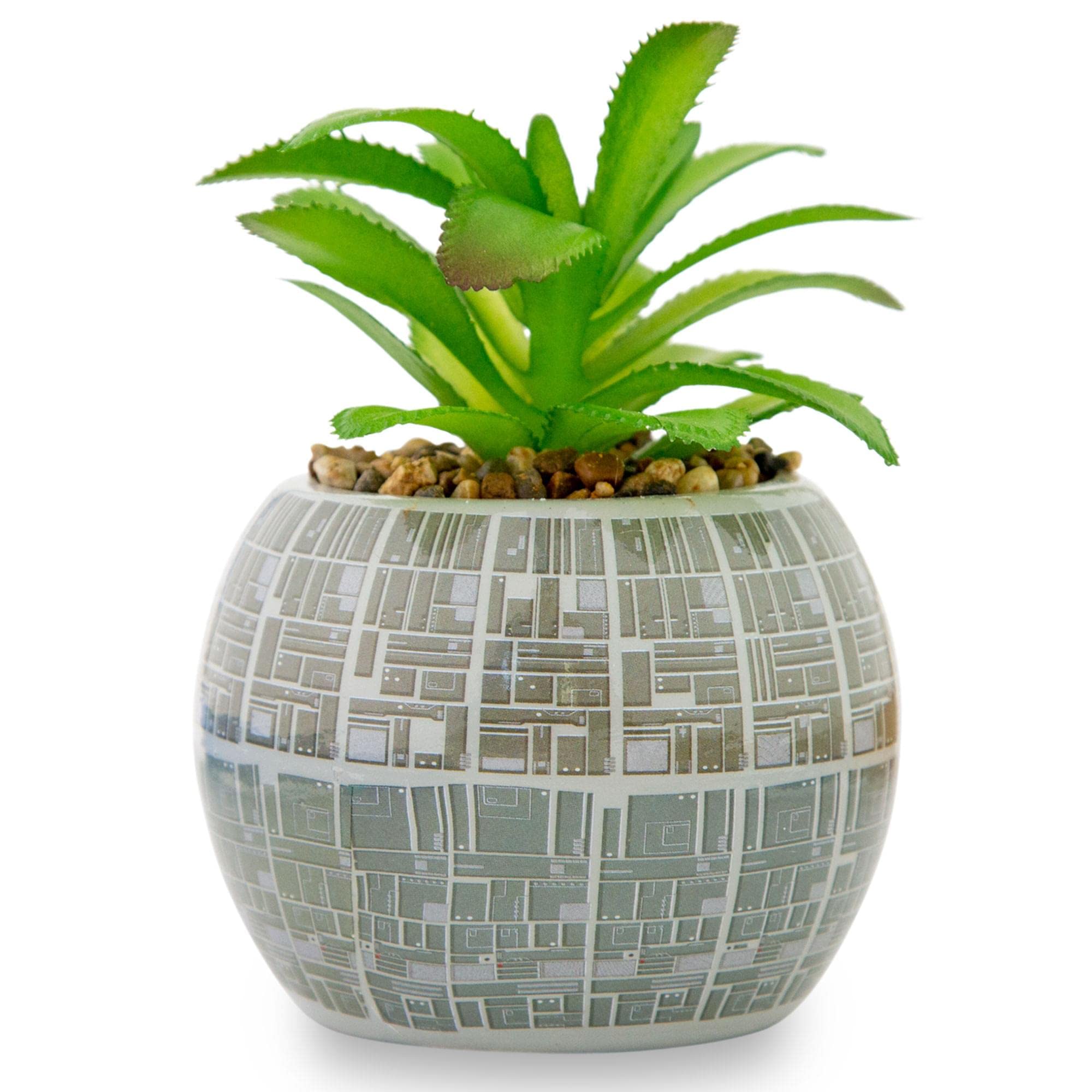 Snapklik.com : Toynk Star Wars Death Star 3-Inch Ceramic Planter
