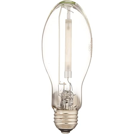 GE Lucalox High Pressure Sodium Light Bulb, B17 HPS Bulb, 150-Watt ...