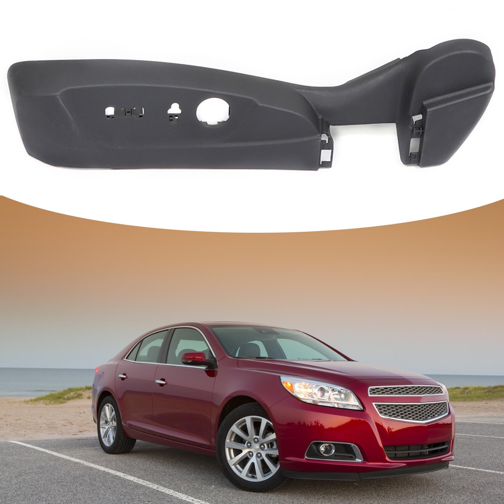 Snapklik.com : Left Black Power Seat Switch Bezel Panel Trim Driver ...