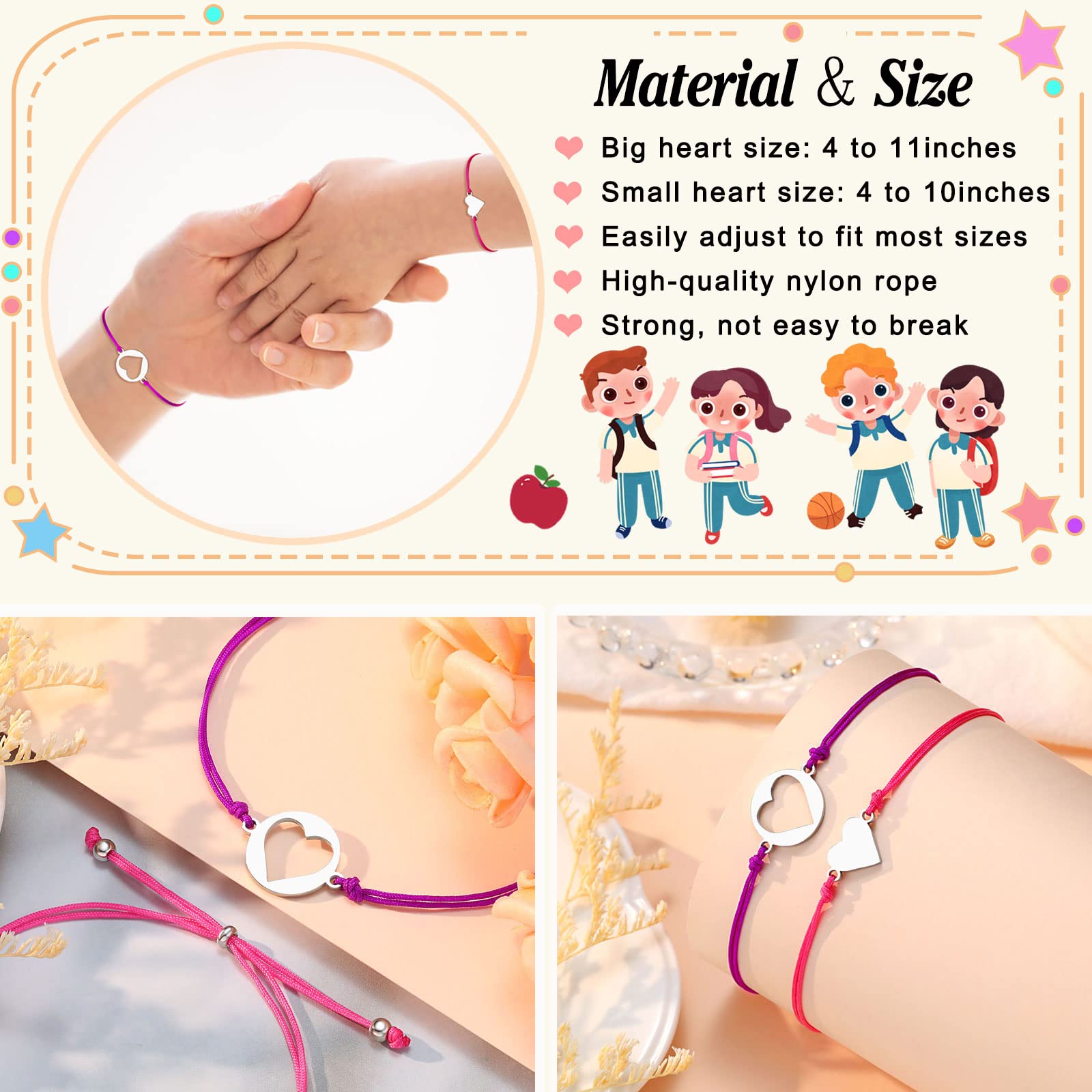 Snapklik.com : First Day Of School Bracelet, Mommy And Me Bracelets ...