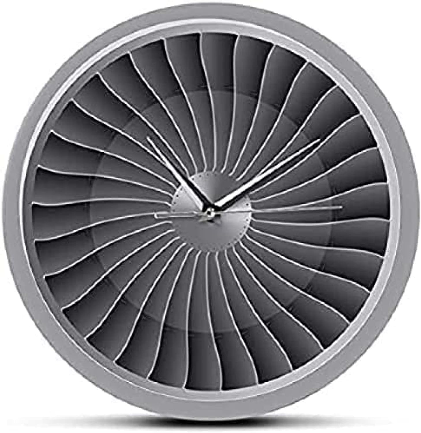 Amazon.com: Wall Clock Decorative 12 Inch Aircraft Jet Engine Aviation ...