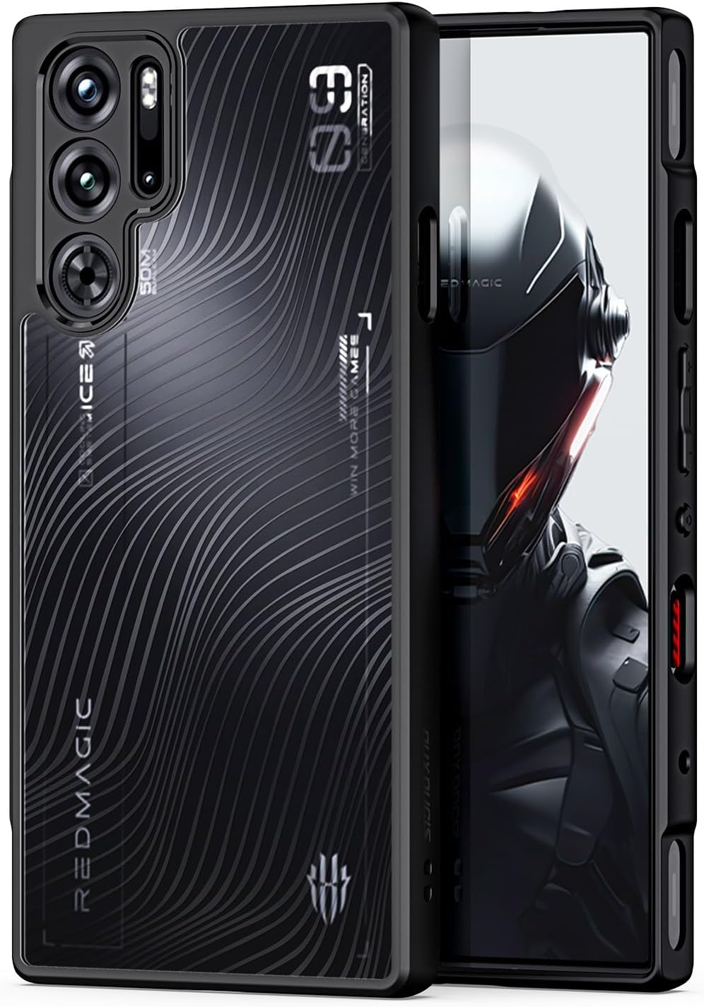 Amazon.com: Nubia Red Magic 9S Pro Case: Matte Translucent Hard Back PC ...