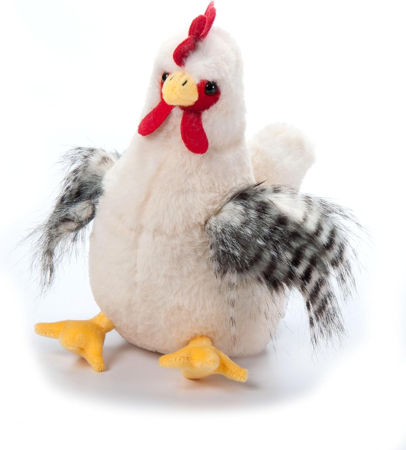 Amazon.com: The Petting Zoo Chicken Stuffed Animal Plushie, Gifts for ...