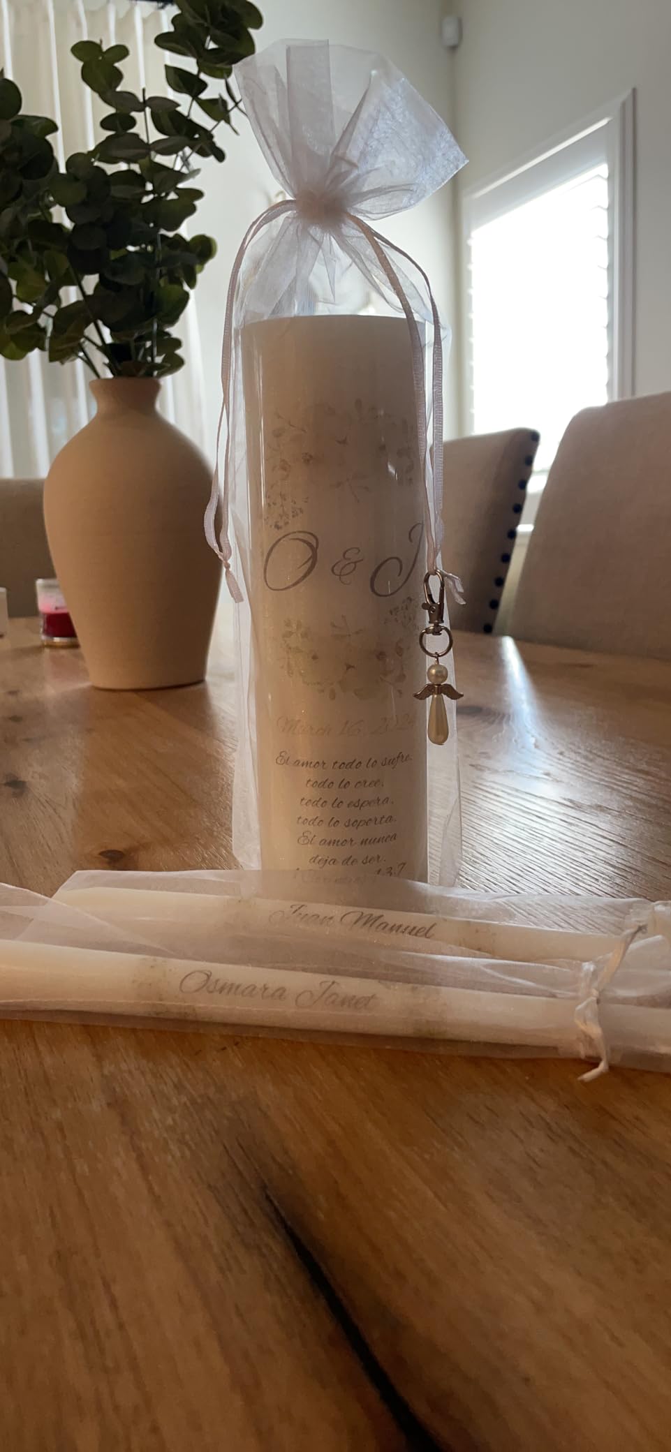 Amazon.com: Unity Candles for Wedding, Unity Set, Custom and ...