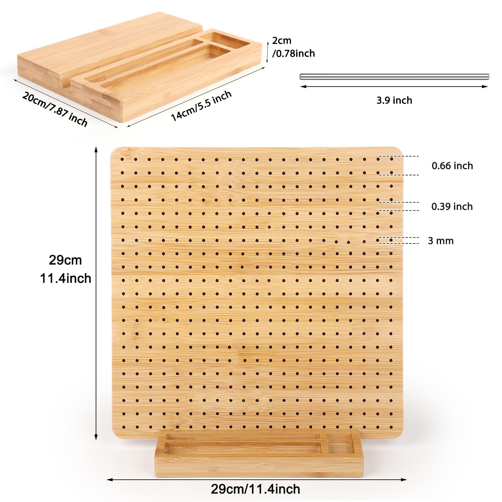 Coopay Blocking Board for Crochet, Large Crochet Blocking Board and ...
