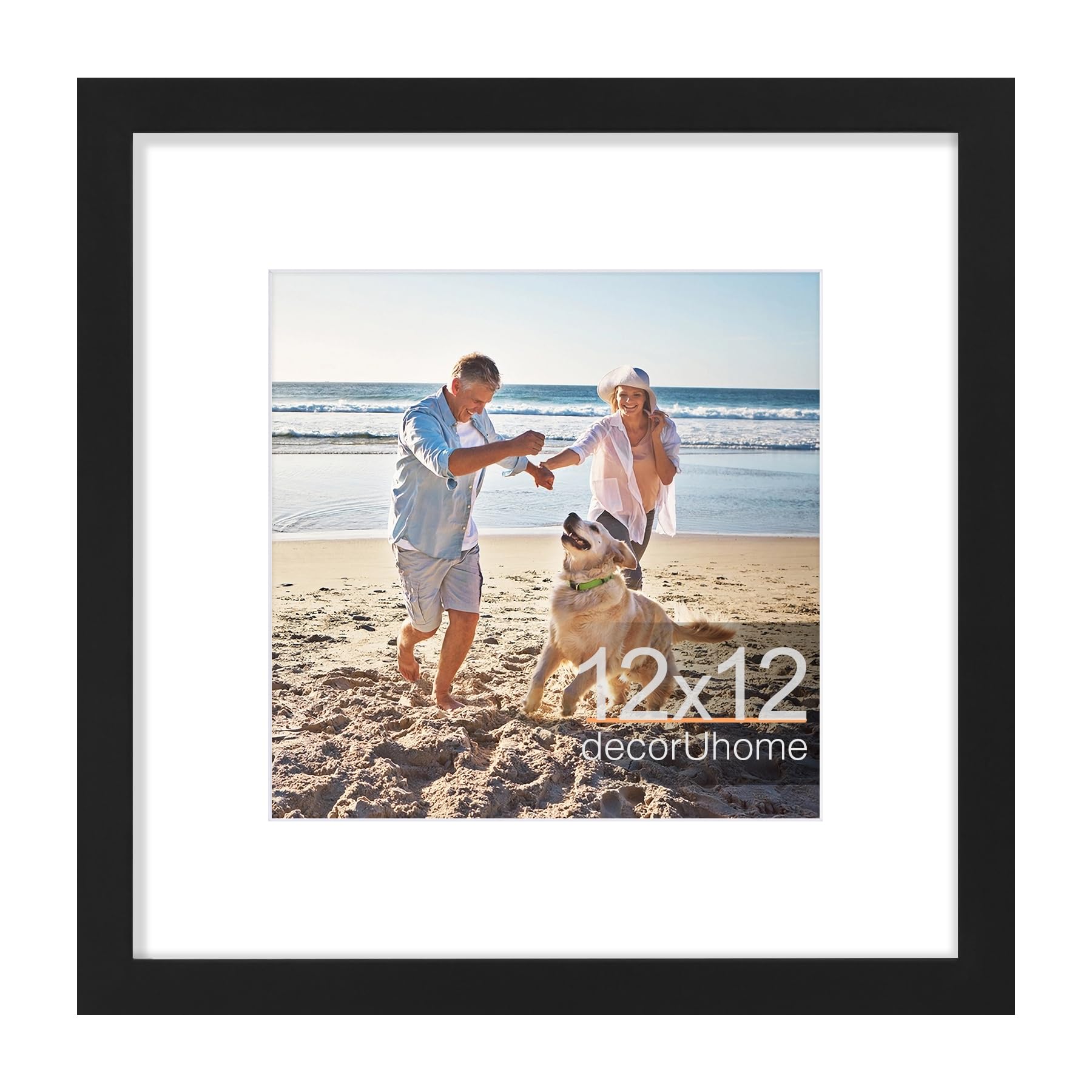 Amazon.com - decorUhome 12x12 Picture Frame, Display Photos 8x8 with ...