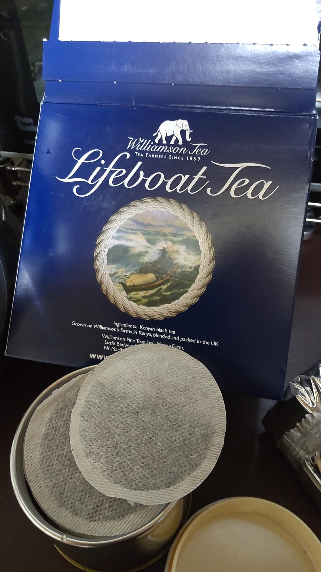 Amazon.co.jp: williamsontea ウィリアムソンティーバック ライフボート Lifeboat Tea 80P : 食品 ...