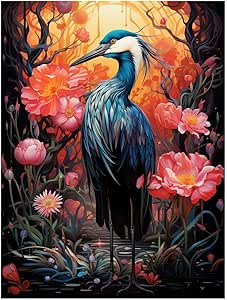 Amazon.com: CAPITUNEISKINEPA Jabiru Bird Poster Gift Cute Posters For ...