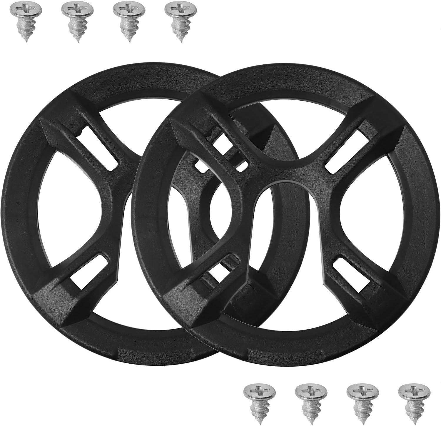 Amazon.com : LUORNG 2PCS Mountain Road Bike Chainring Guard Cover ...