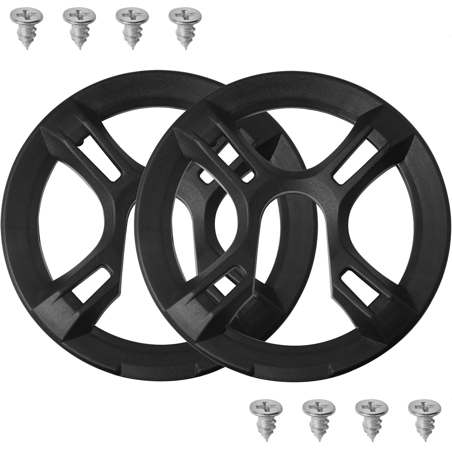 Amazon.com : LUORNG 2PCS Mountain Road Bike Chainring Guard Cover ...