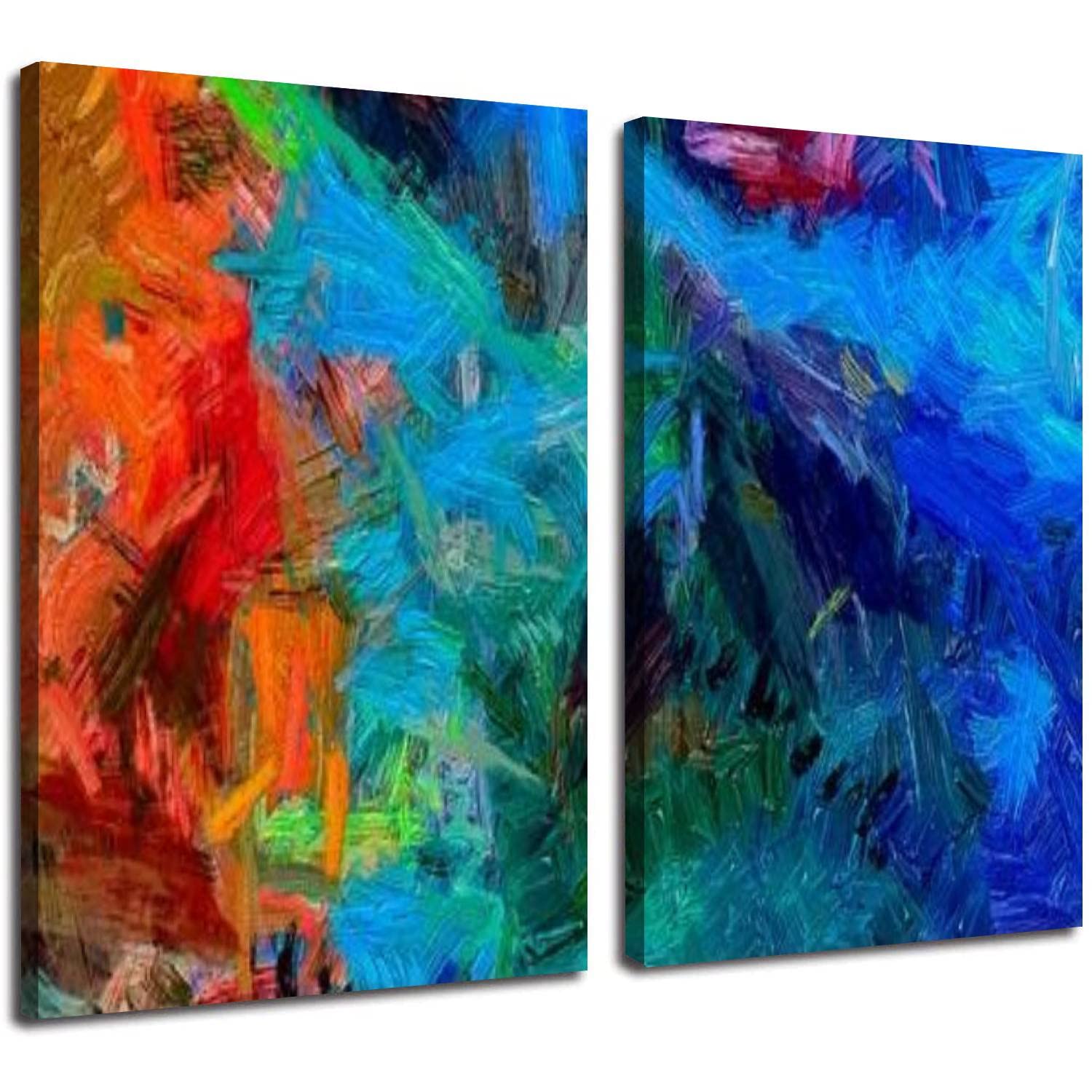 Easy Abstract Oil Pastel Drawings