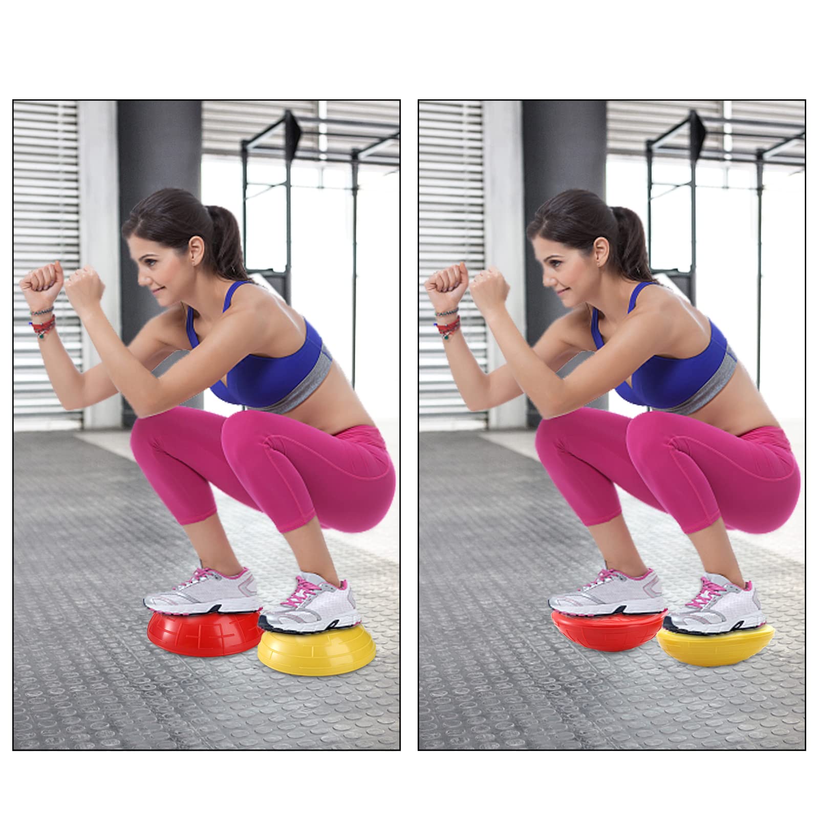 Snapklik.com : 6 Pack Balance Pod, Balance Trainer Dots For Squat Touch ...