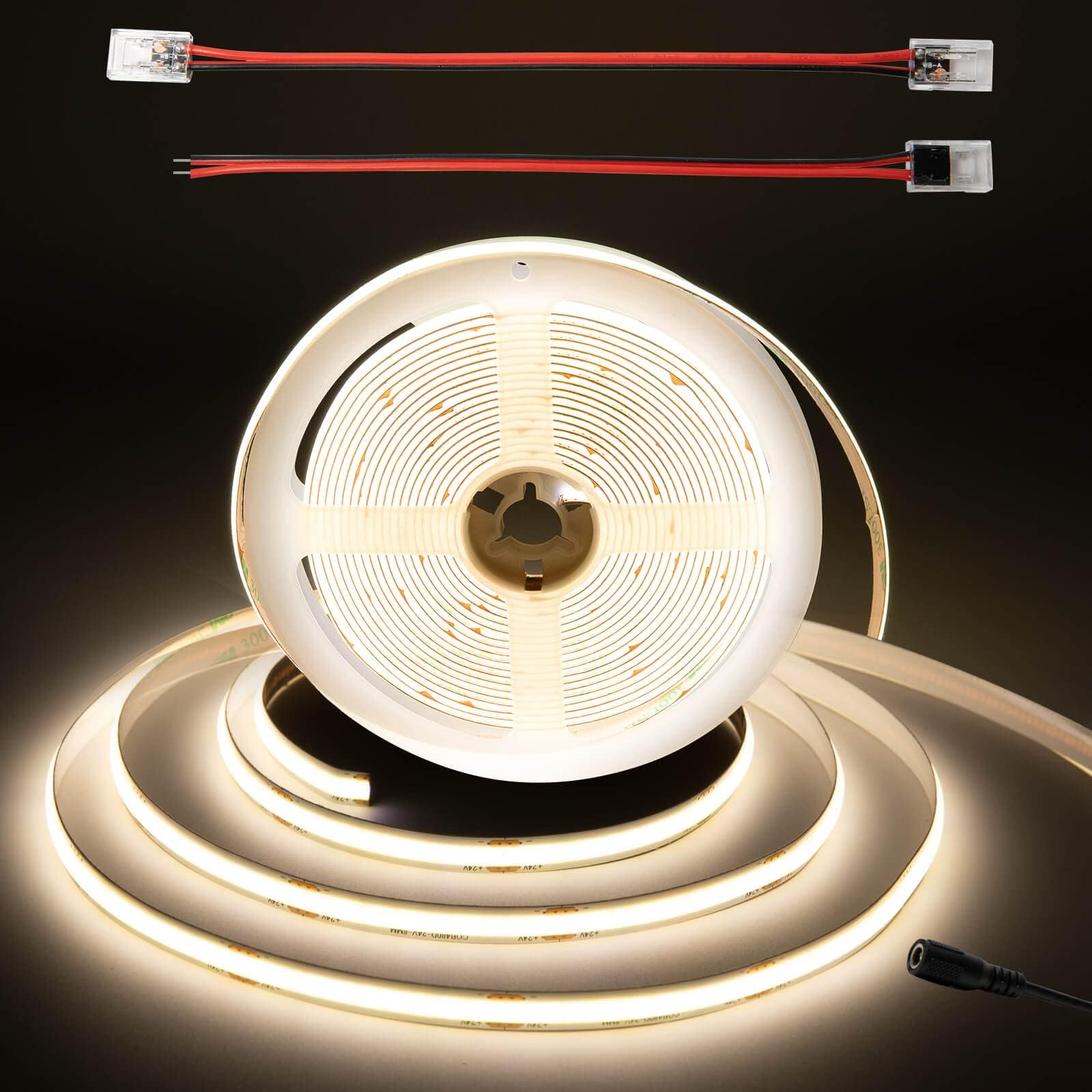 Amazon.com: ABI Flexible LED Strip Light, 300 LEDs, 5M / 16FT, 12VDC ...