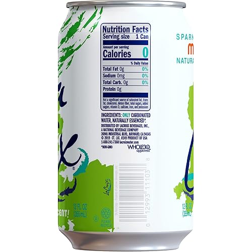 Snapklik.com : LaCroix Sparkling Water, Mango, 12 Fl Oz