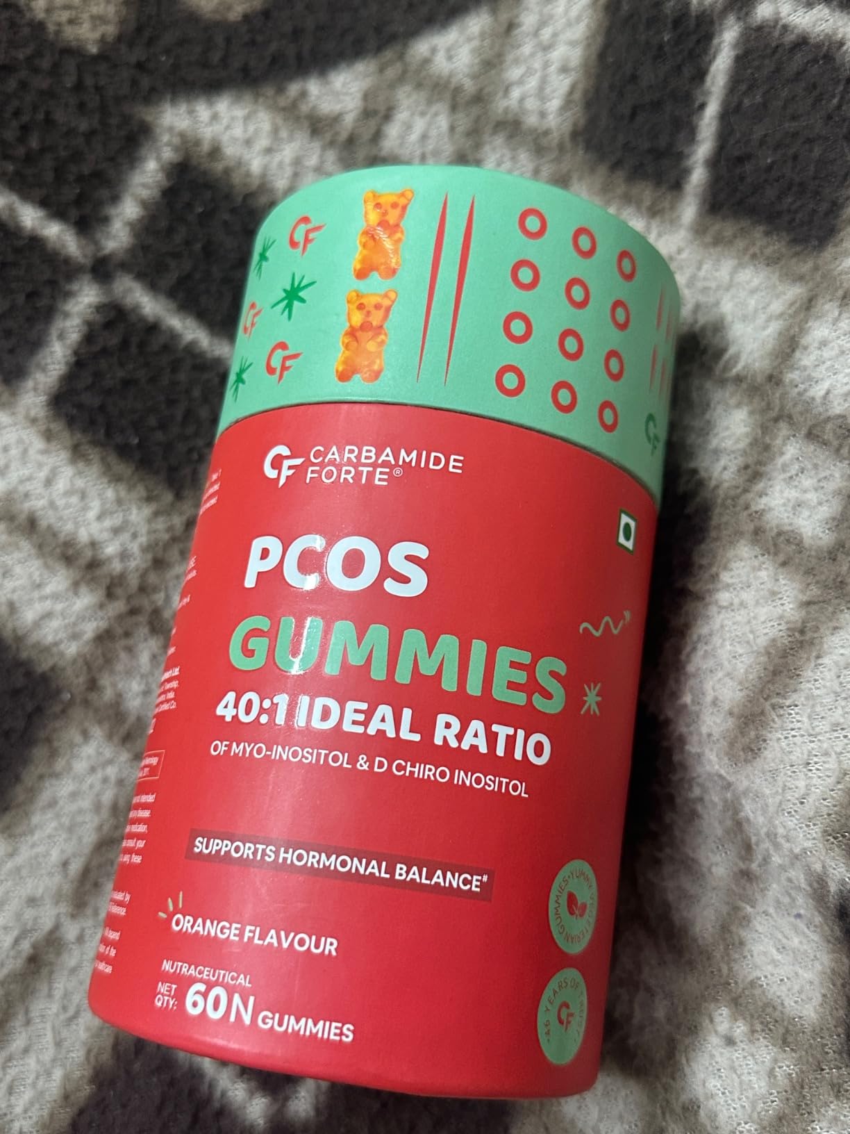 Carbamide Forte PCOS Supplements for Women with 40:1 Ratio of Myo Inos