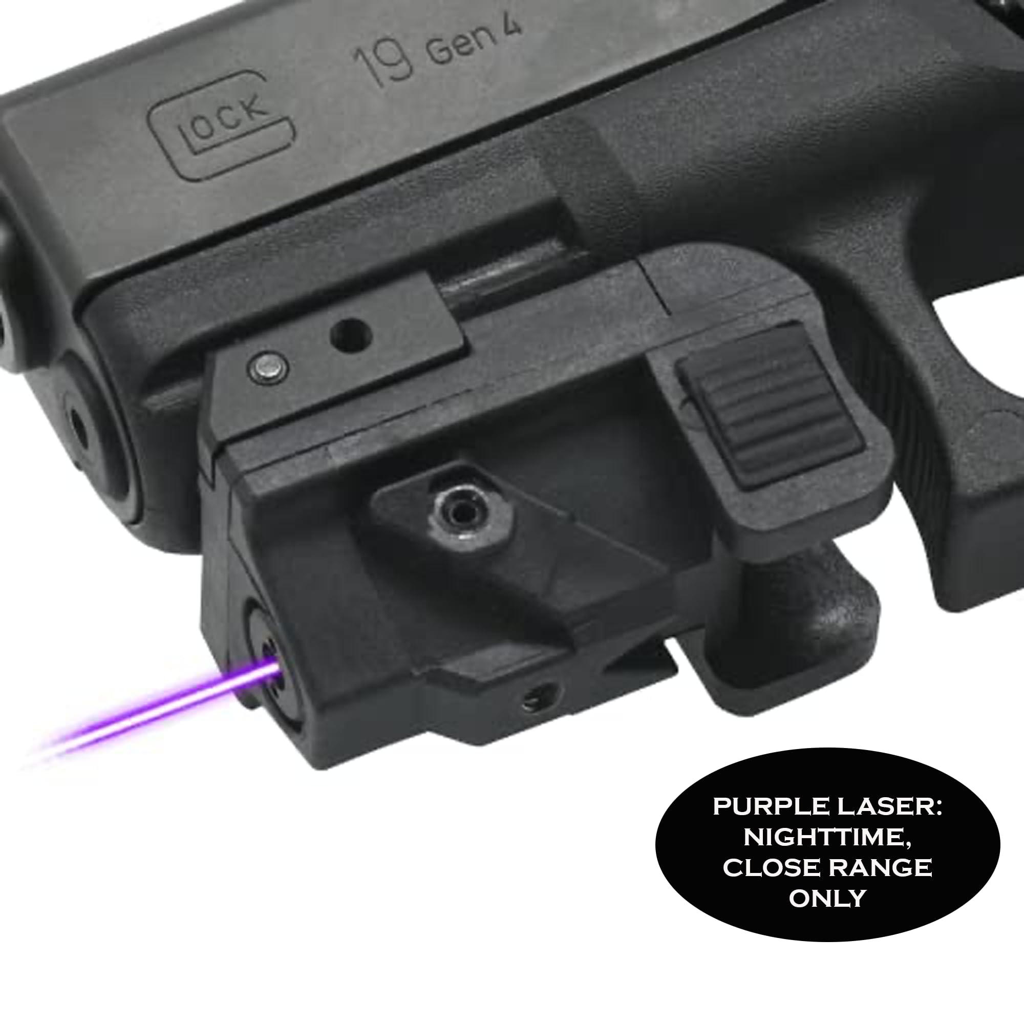 Buy HiLight P3P Purple Laser Beam for Compact Pistol Compatible ...