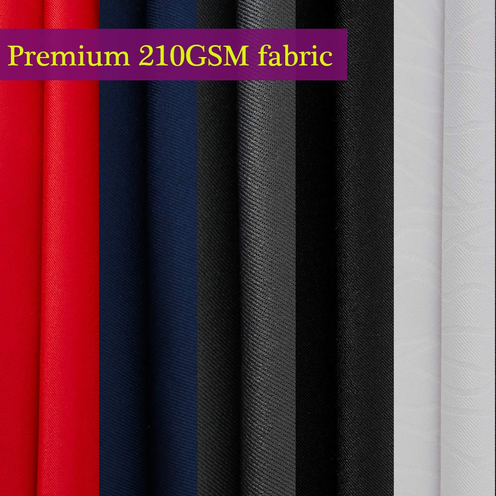 Obstal 210GSM Round Table Cloth, Water Resistance Microfiber Tablecloth ...