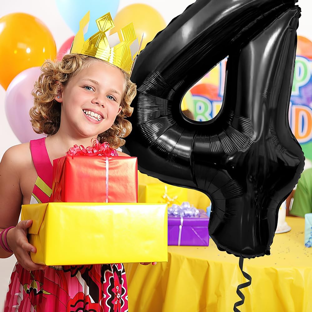 Decoraciones de 40 cumpleaños de hombre 40 pulgadas, globos negros de ...