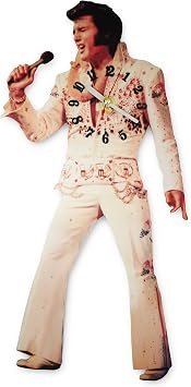 Amazon.com: Midsouth Products Elvis Presley Swinging Legs Clock ...