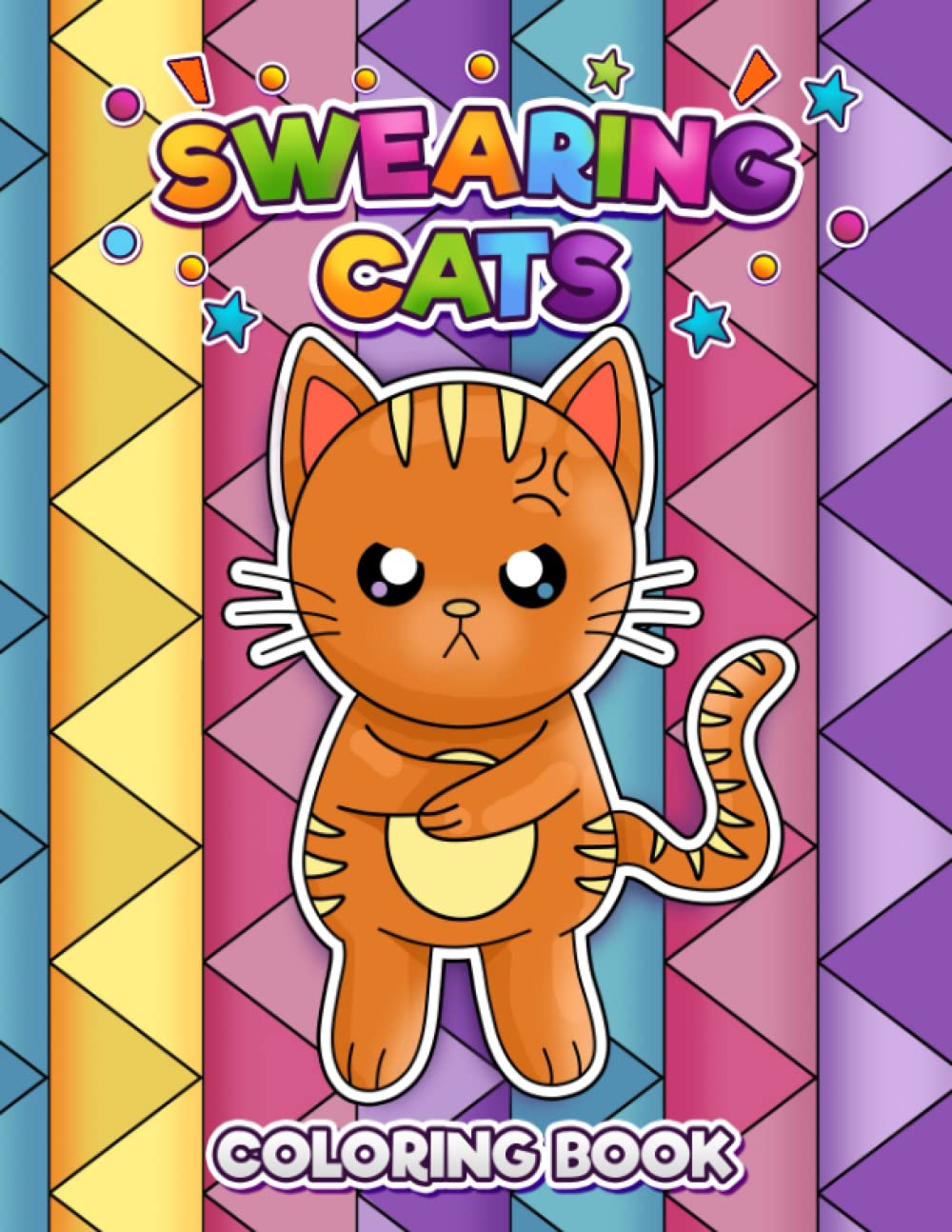 Amazon.com: Swearing Cats Coloring Book: A Hilarious and Relaxing Book ...
