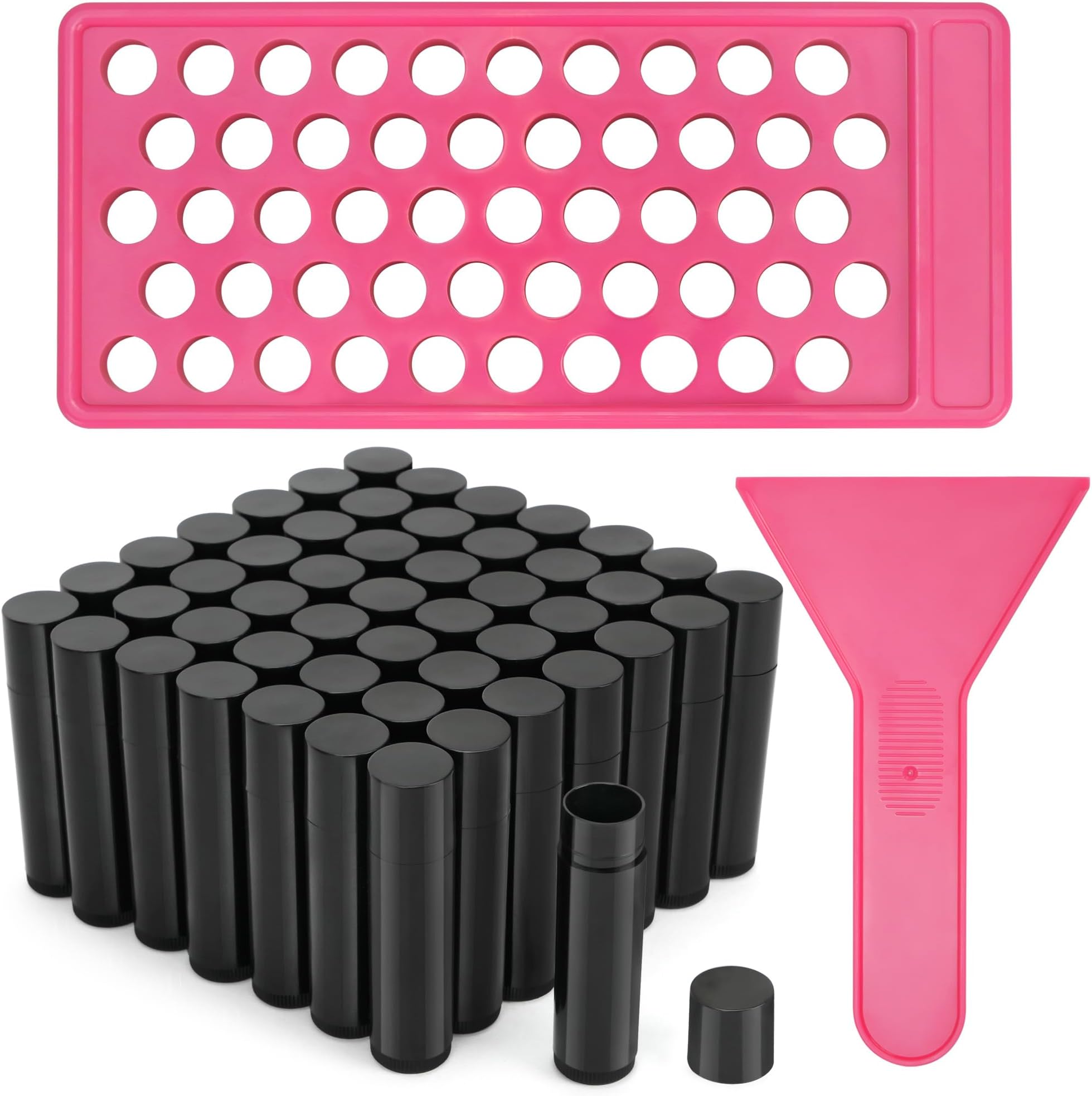 Amazon.com : Lip Ba lm Filling Tray and Spatula (2 Sets) - Fast and ...