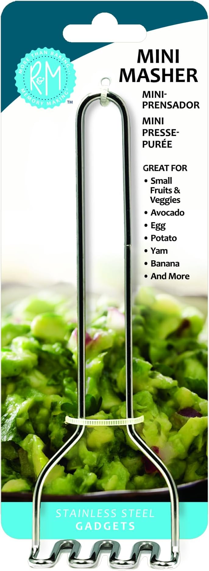 Amazon.com: 2PCS Potato Masher,Stainless Steel Mashed Potatoes Masher ...