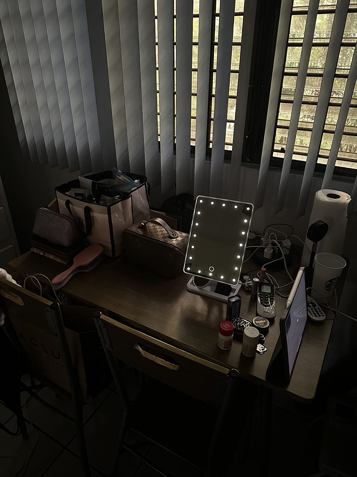 $7/mo - Finance Lighted Makeup Mirror, Vanity Mirror with Bluetooth ...