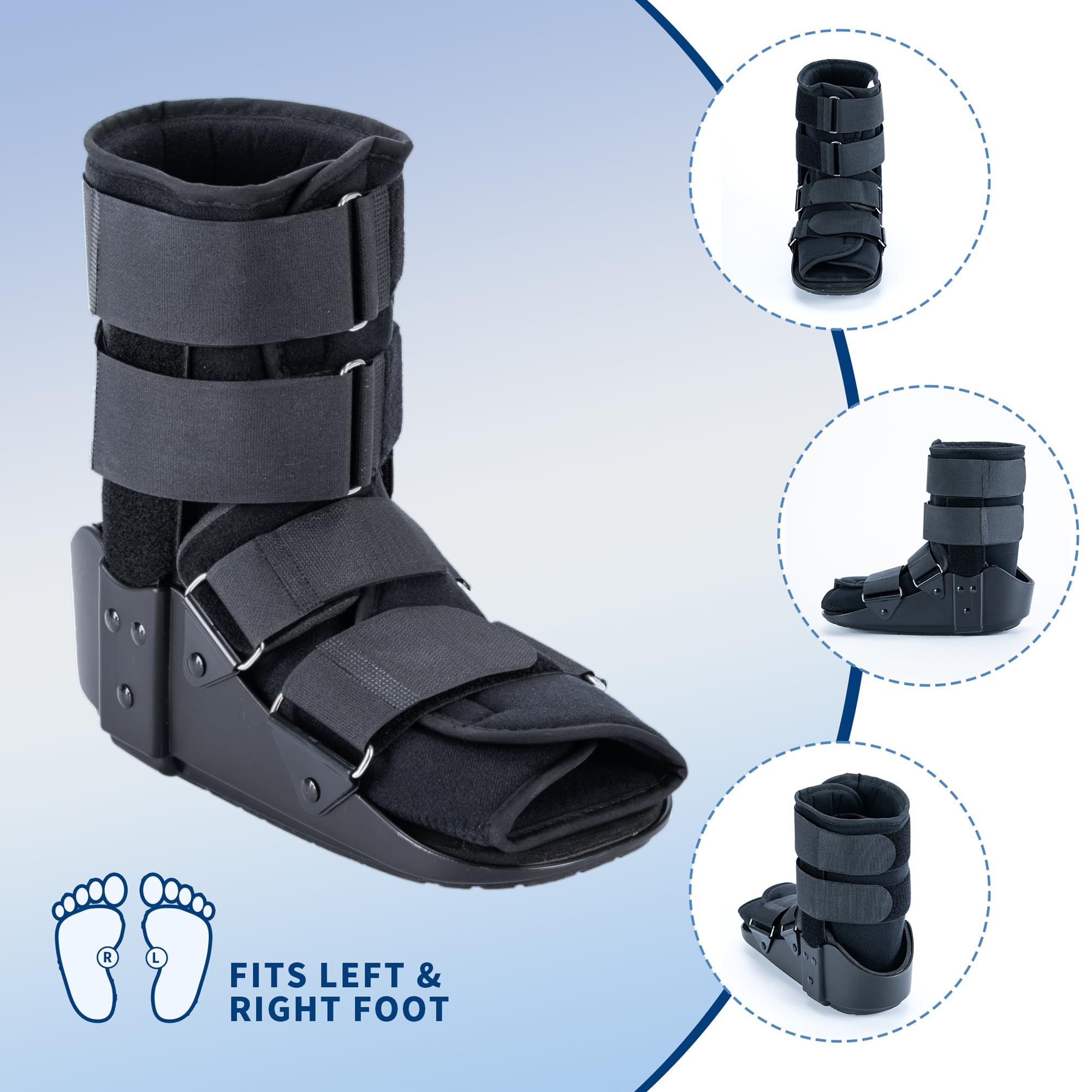 Snapklik.com : Kefit Walking Boot, Orthopedic Boot Fracture Boot For ...