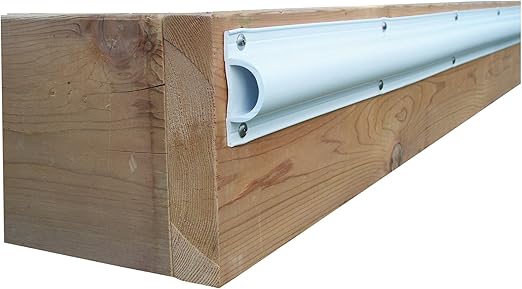 Dock Edge +D PVC Profile Dock Guard, White, 16', Dock Guards - Amazon ...