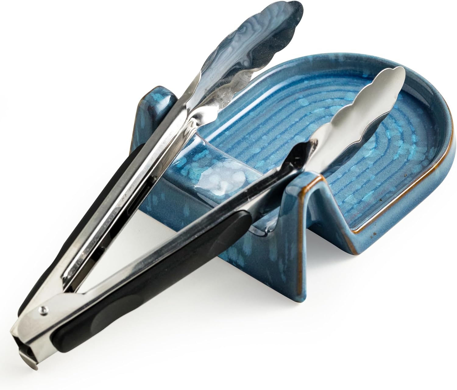 Amazon.com: Cooking Spoon Rest with Slot or Spatula, Spoons or Tong ...