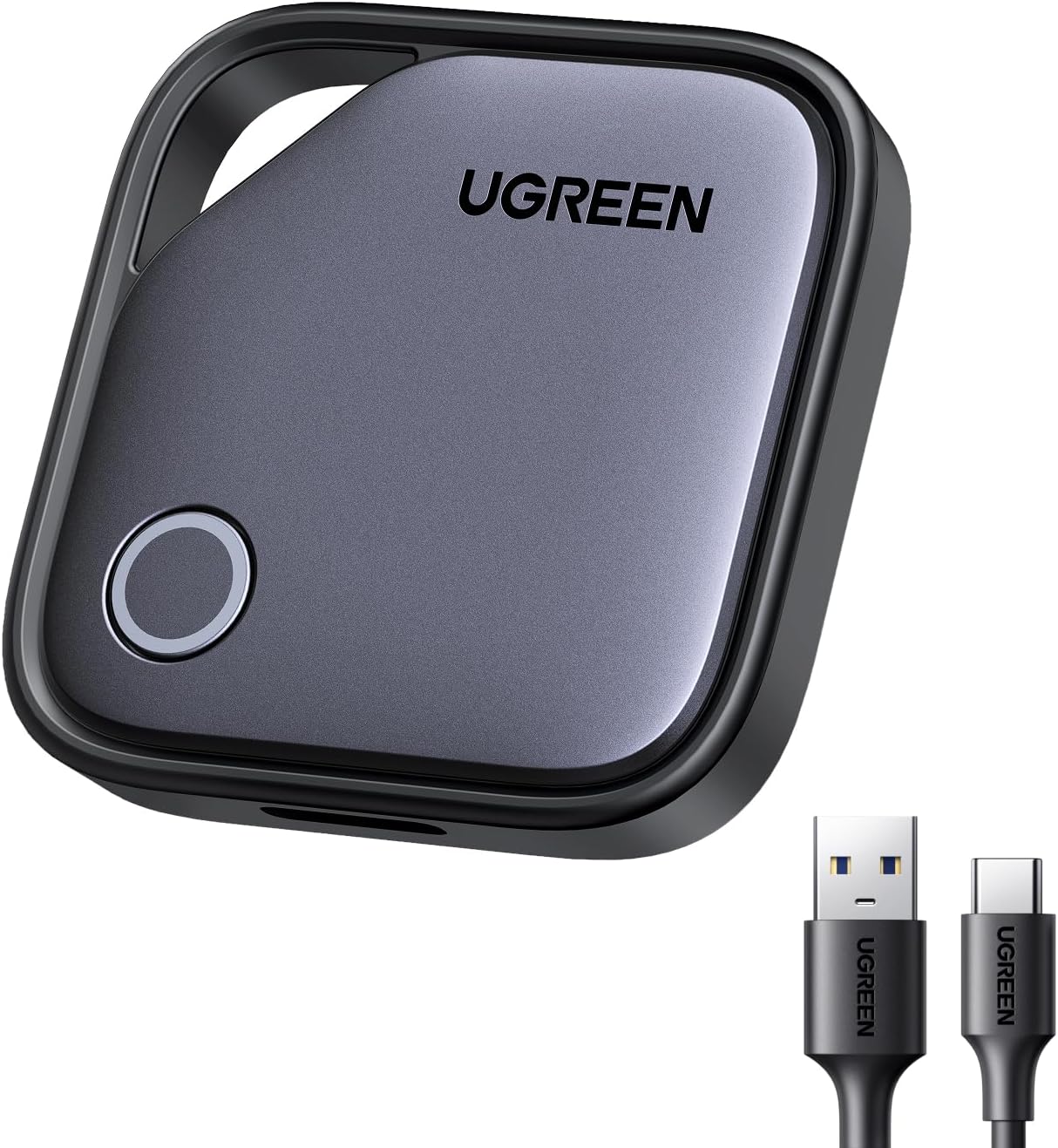UGREEN FineTrack G Smart Finder con Carga USB C, Bluetooth Tracker Tag ...