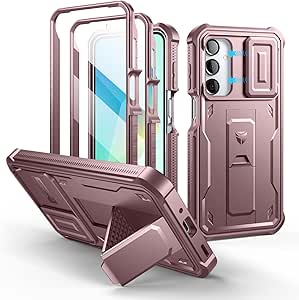 Amazon.com: Dexnor for Samsung Galaxy A16-5G Phone Case, [2 Front Frame] [Built-in Magnetic ...
