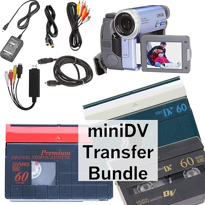 Amazon.com : Tech Collector miniDV Player Transfer Bundle for ...