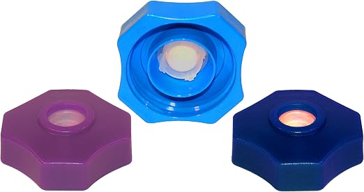 Amazon.com: Spill Spoiler Sport 3 Count Cap, Navy Blue/Purple/Light ...