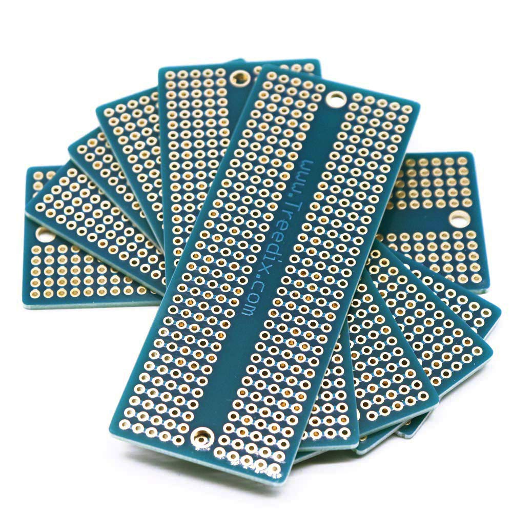 Snapklik.com : Treedix 6pcs Universal Board Solderable BreadBoard PCB ...