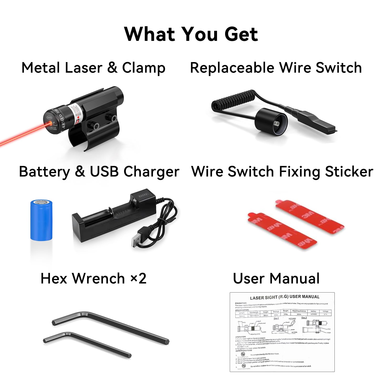 Snapklik.com : Laser Beam Sight For Bug Salt Gun 2.0, 2.5, 2.6, 3.0, 4. ...