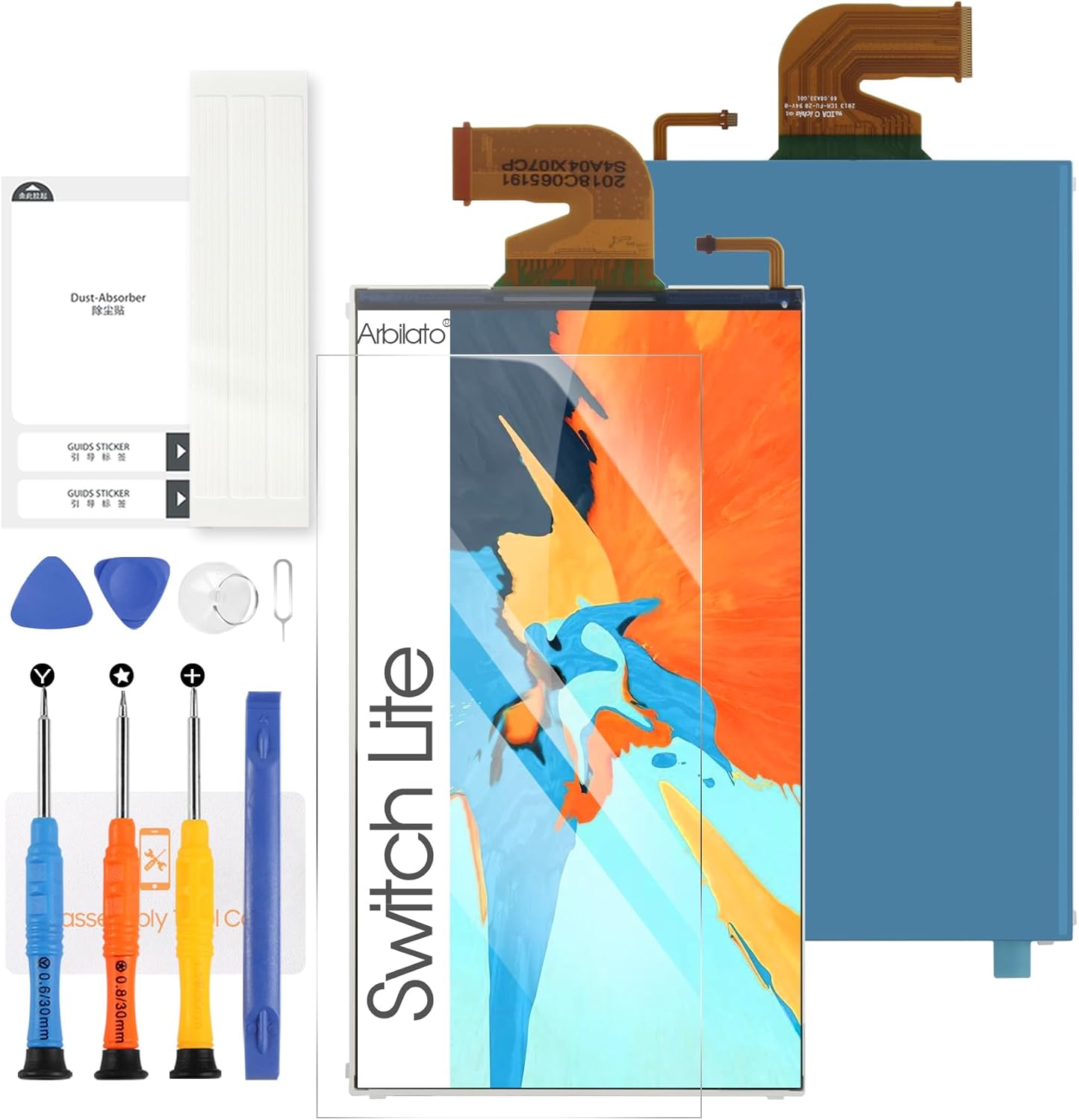 Amazon.com: Screen for Nintendo Switch Lite Screen Replacement for ...