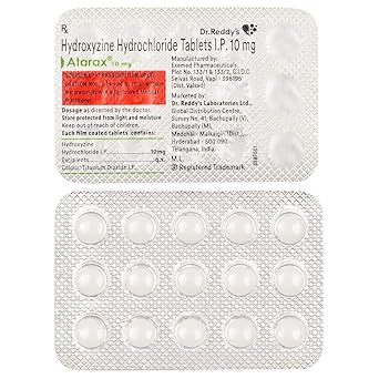 Atarax 10mg - Strip of 15 Tablets : Amazon.in: Health & Personal Care