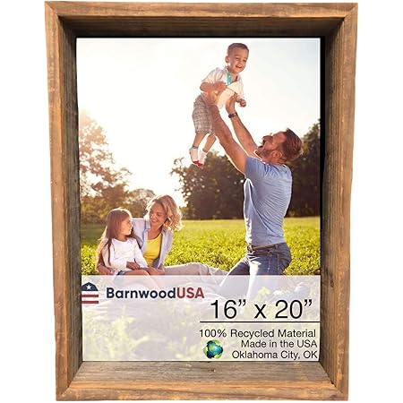BarnwoodUSA | Rustic Farmhouse Collectible Shadow Box Picture Frame ...