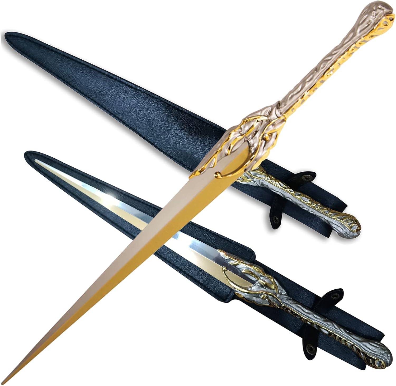 Amazon.com: Medieval Elven Galadriel Cosplay Sword Dagger Metal Elf ...
