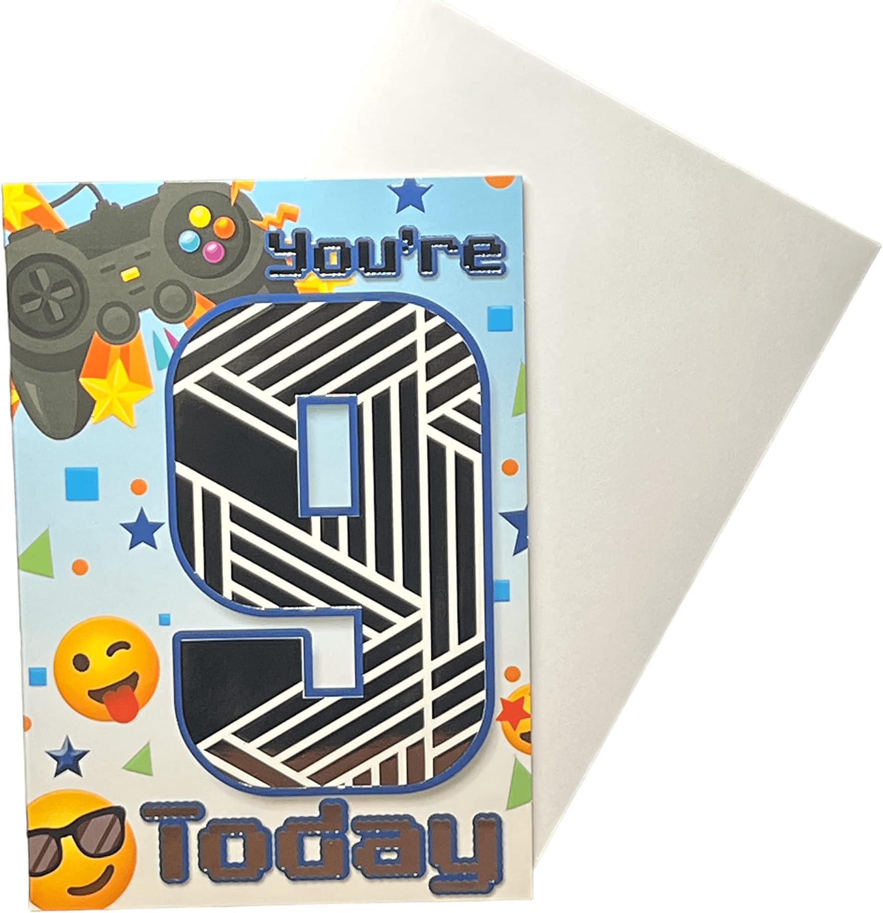 Jonny Javelin Boy Age 9 Birthday Card - Footballer : Amazon.co.uk ...