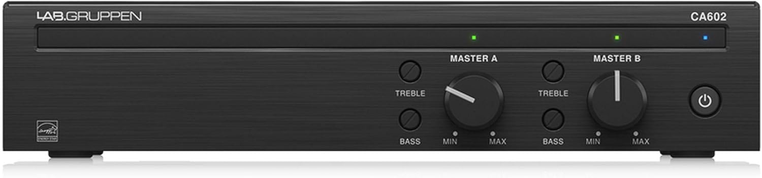 Amazon | LAB.GRUPPEN 設備向けパワーアンプ 2ch 60W CA602 | プロ用パワーアンプ | 楽器・音響機器