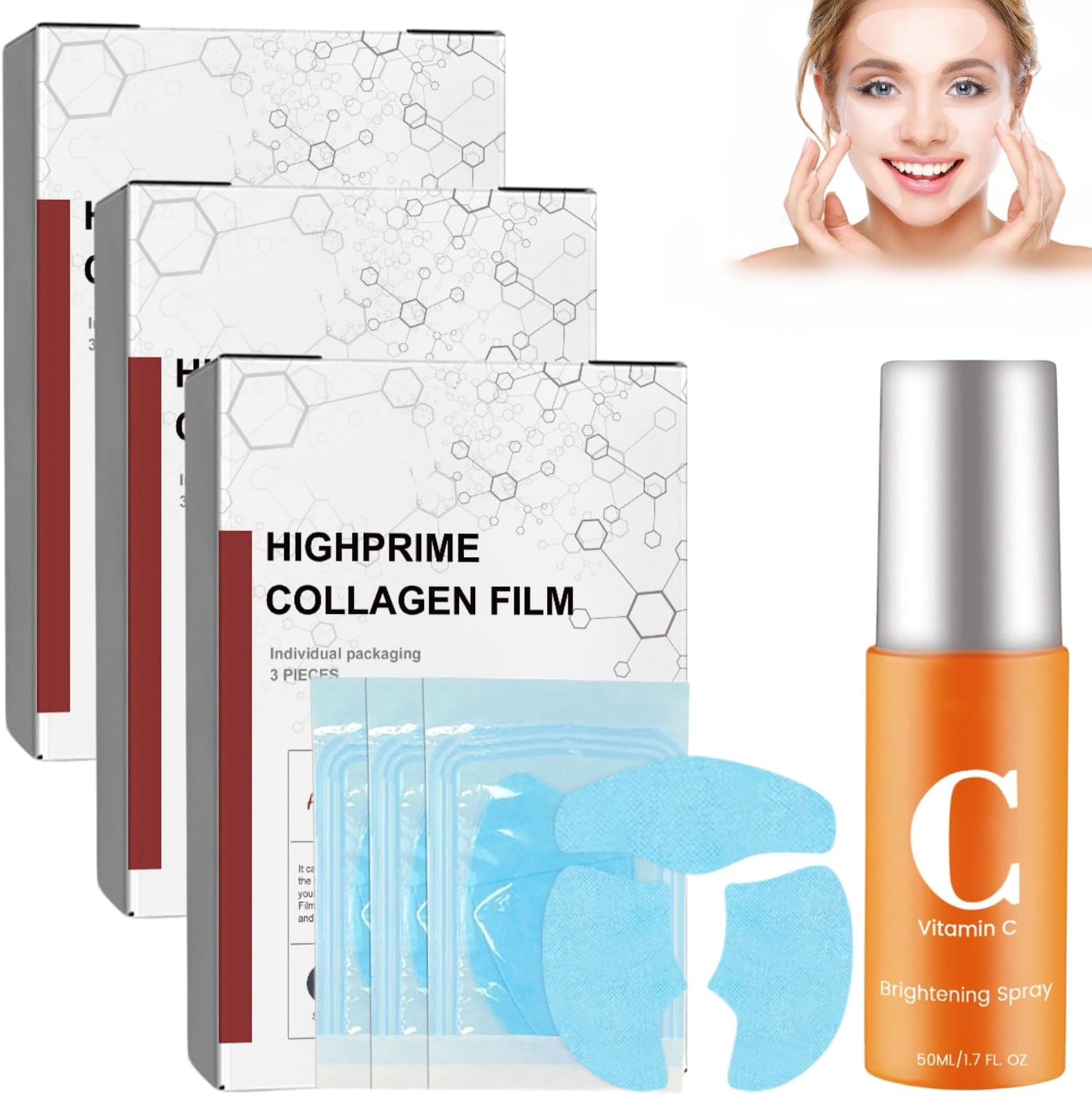Amazon.com : Pure Collagen Films, Premium Pure Collagen Films, Collagen ...