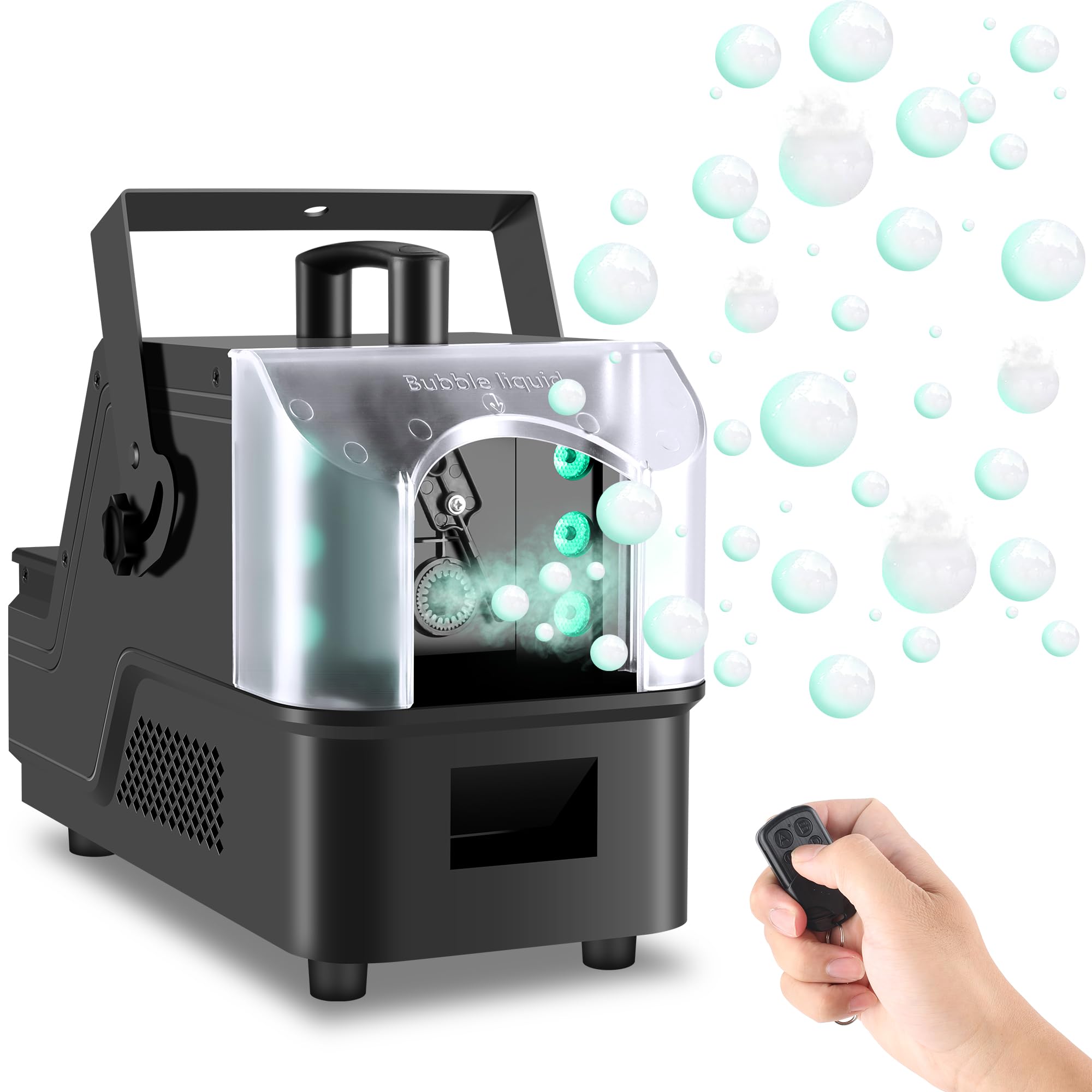 7 Best Fog Bubble Machine | 3-Min Setup, 6000CFM Output